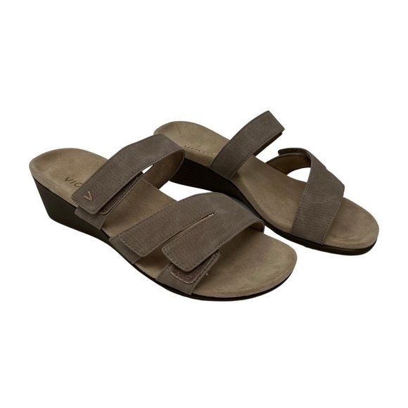 Vionic | Shoes | Nib Vionic Park Deanna Adjustable Multi Strap Wedge ...